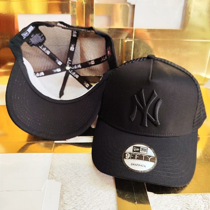 Top Grade New Era trucker New York Yankees A-frame curve/snapback caps ...