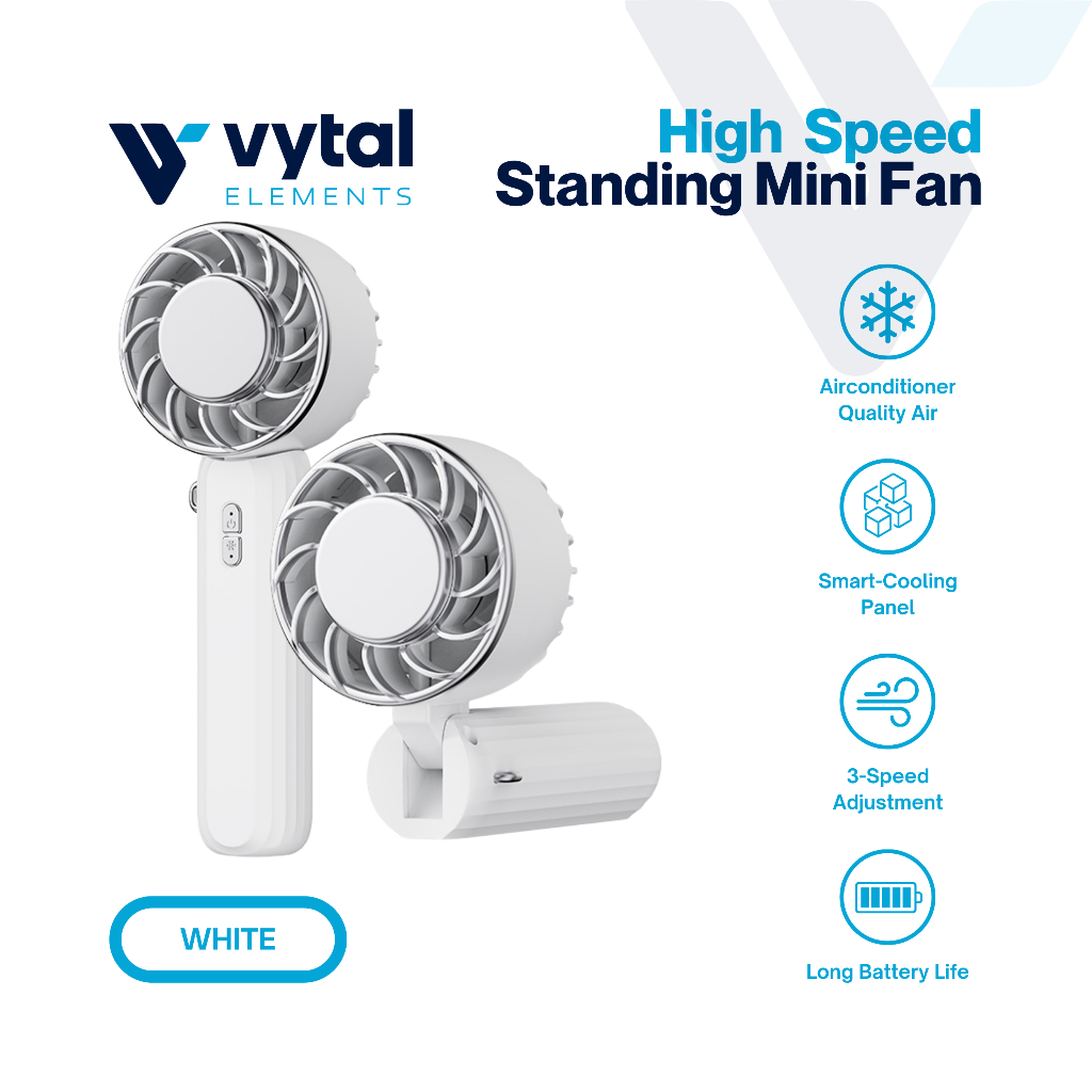 Vytal Elements Smart-Cooling High Speed Standing Fan | Shopee Philippines