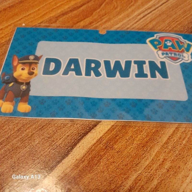 Kids/Student Nameplate, Laminated Nameplate | Shopee Philippines