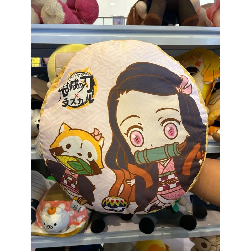 Demon Slayer Nezuko x Zenitsu Round Pillow | Shopee Philippines