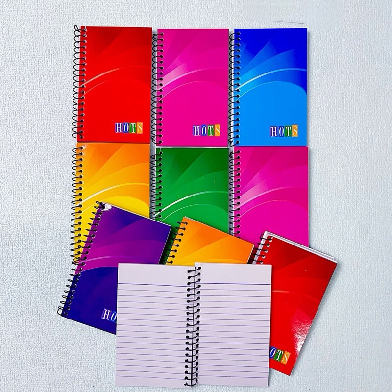 10pcs Spiral Small Pocket/Tickler Notebook | Shopee Philippines
