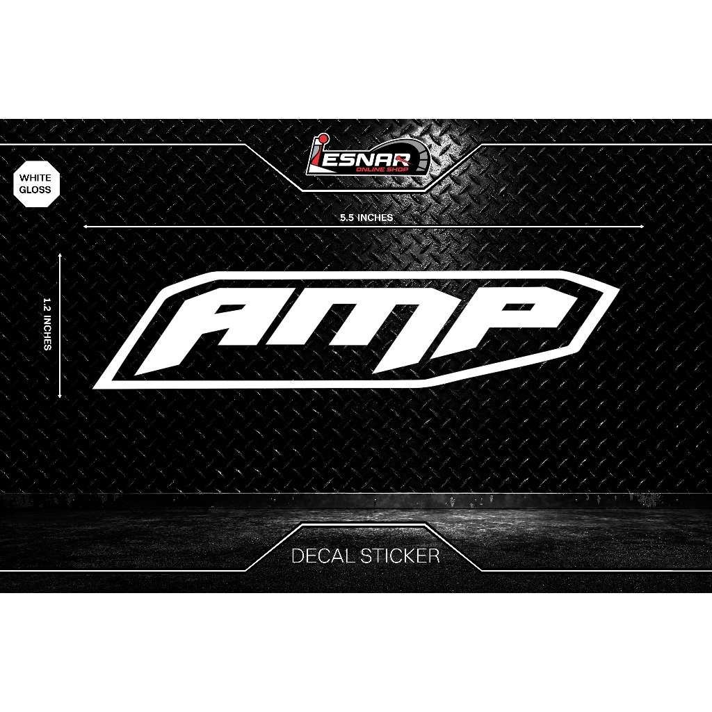 AMP Tires Decal Sticker | Shopee Philippines