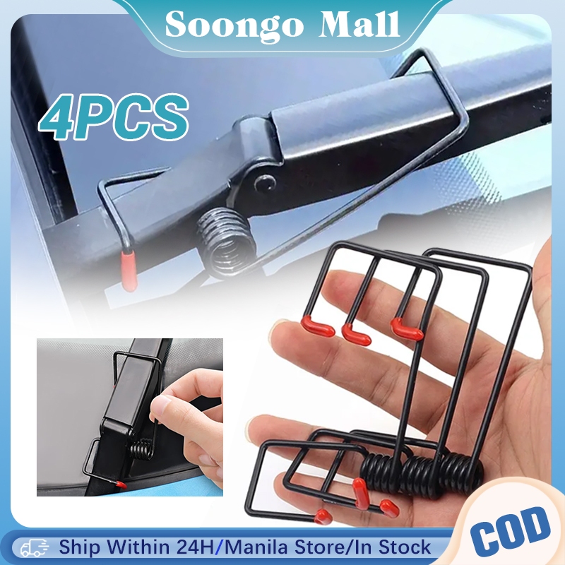4PCS Windshield Wiper Booster Spring Universal Wiper Arm Pressure ...