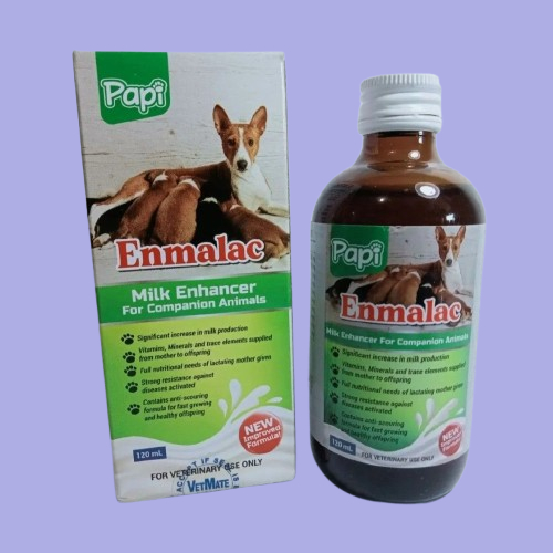 Enmalac milk enhancer for animals 120ml dog breastfeeding malunggay ...