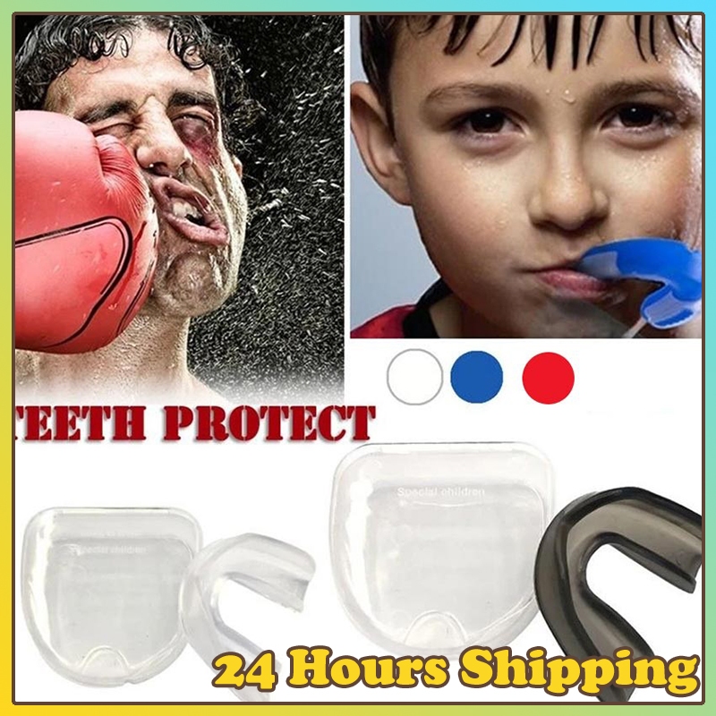 Sport Mouth Guard EVA Teeth Protect for Boxing Football Basketball ...
