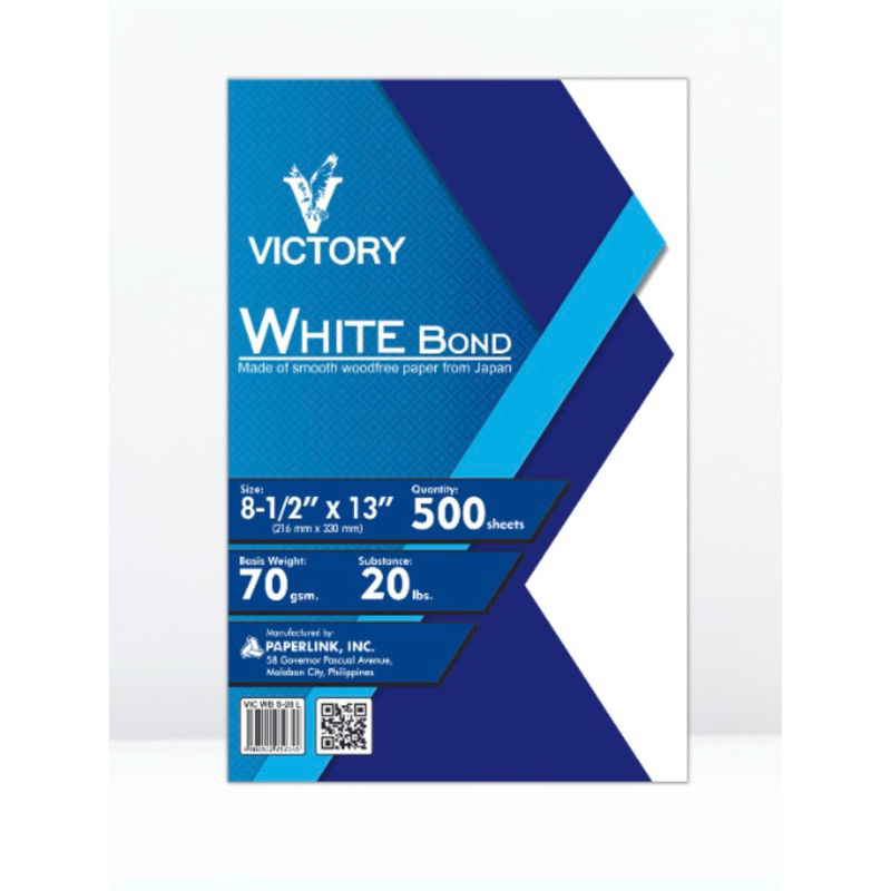1 Carton Victory Bond Paper Long, 70gsm, 10reams per box | Shopee ...