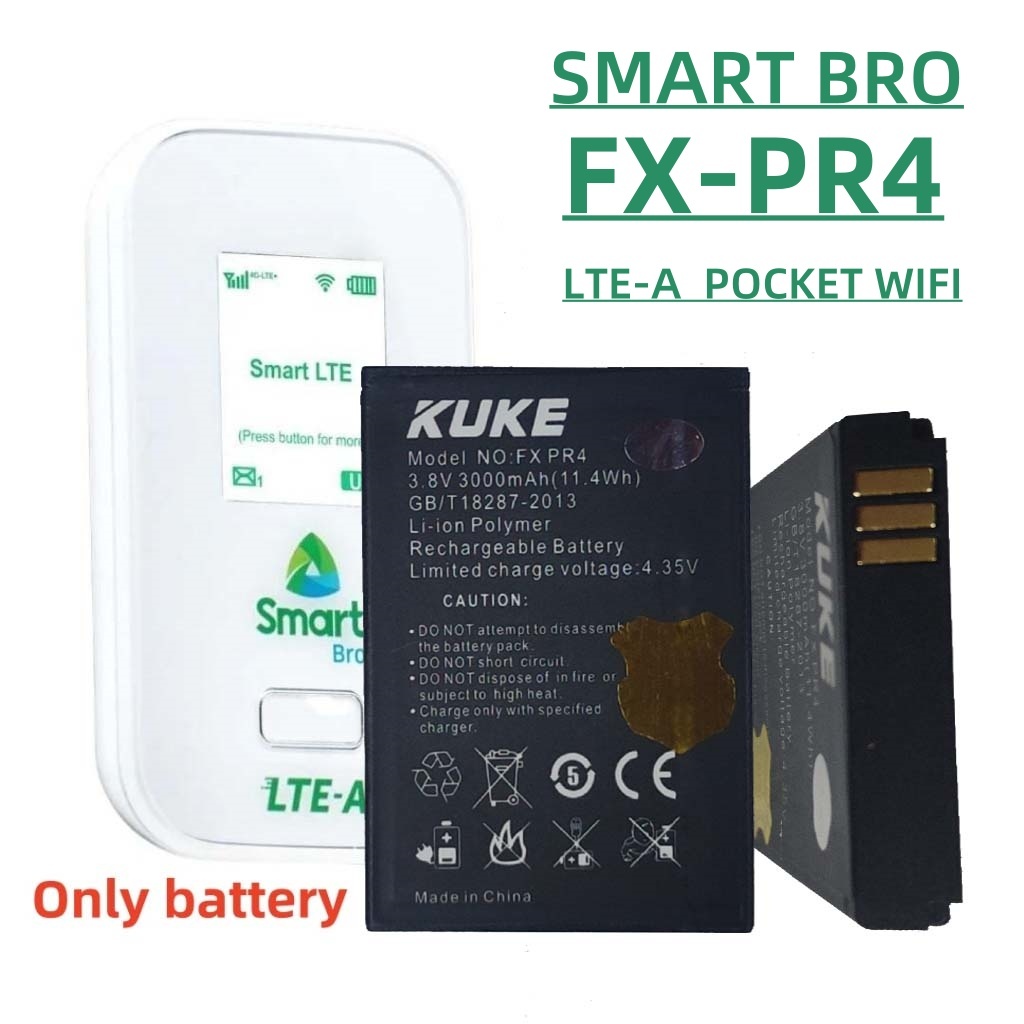 Original Pocket WiFi Battery FX PR4 For SMART BRO POCKET WIFI LTE ...