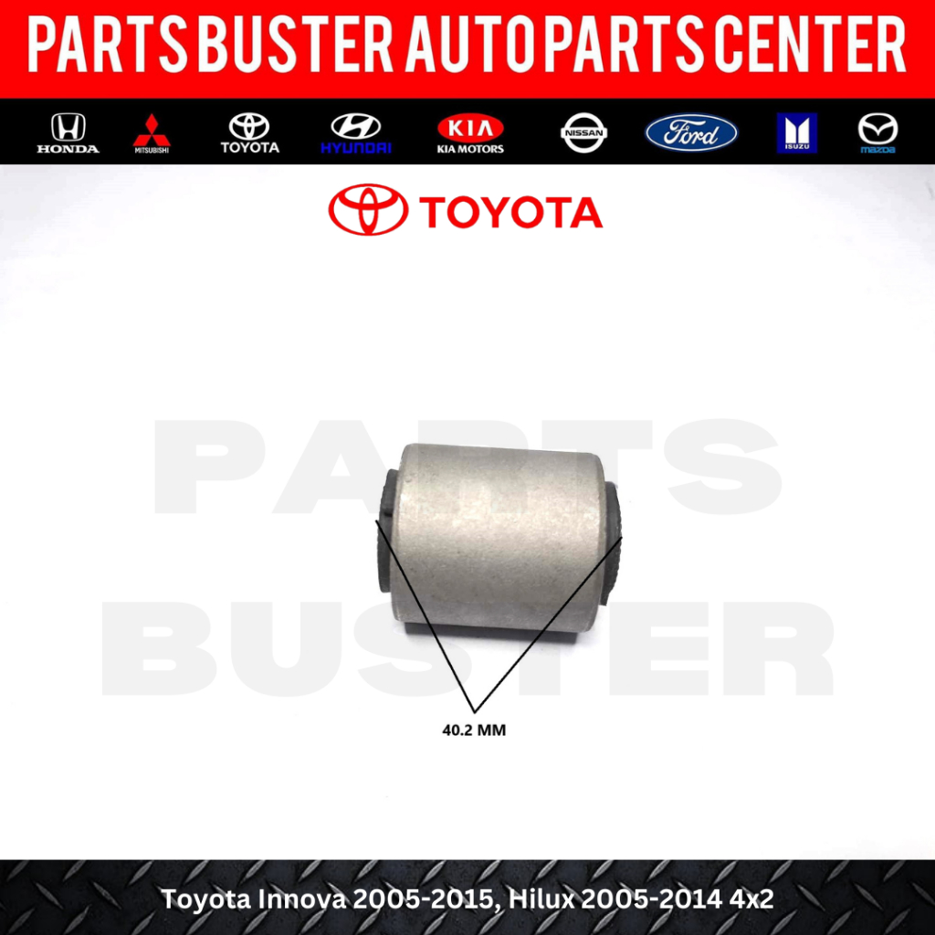 Suspension Arm Bushing Rear (Small) for Toyota Innova 2005-2015, Hilux ...