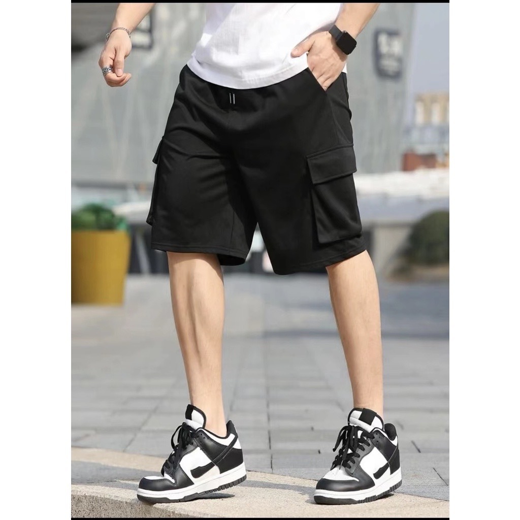Taslan Cargo Short Four Pocket Unisex Shorts | Shopee Philippines