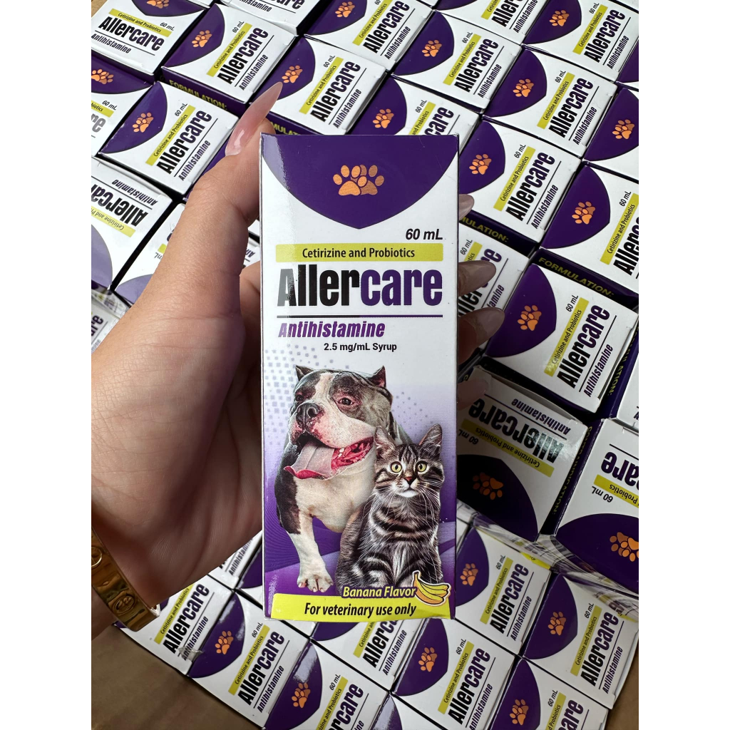 PETSMED ALLERCARE ANTI-ALLERGY FOR DOG AND CAT (60ML) | Shopee Philippines