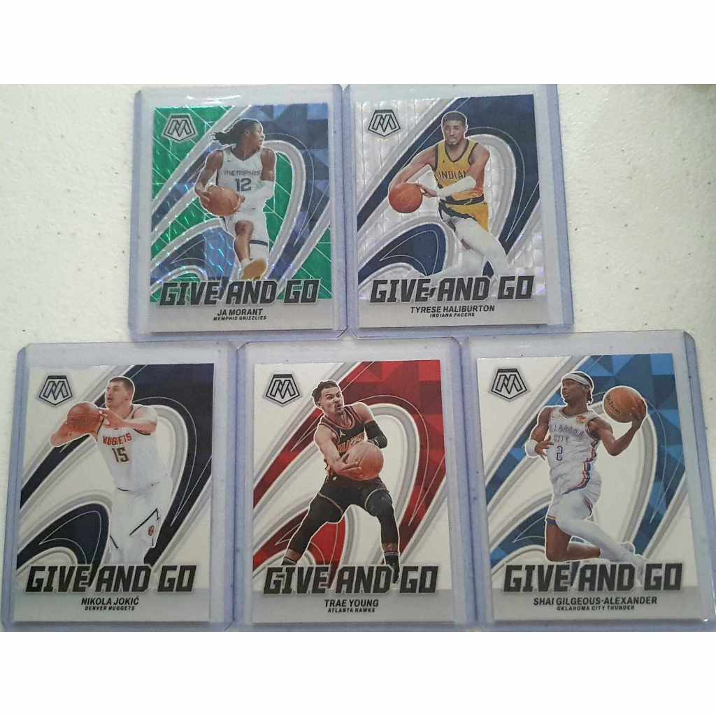 GIVE AND GO [Mosaic & Base] 2023-24 Panini Card Collection | Shopee ...