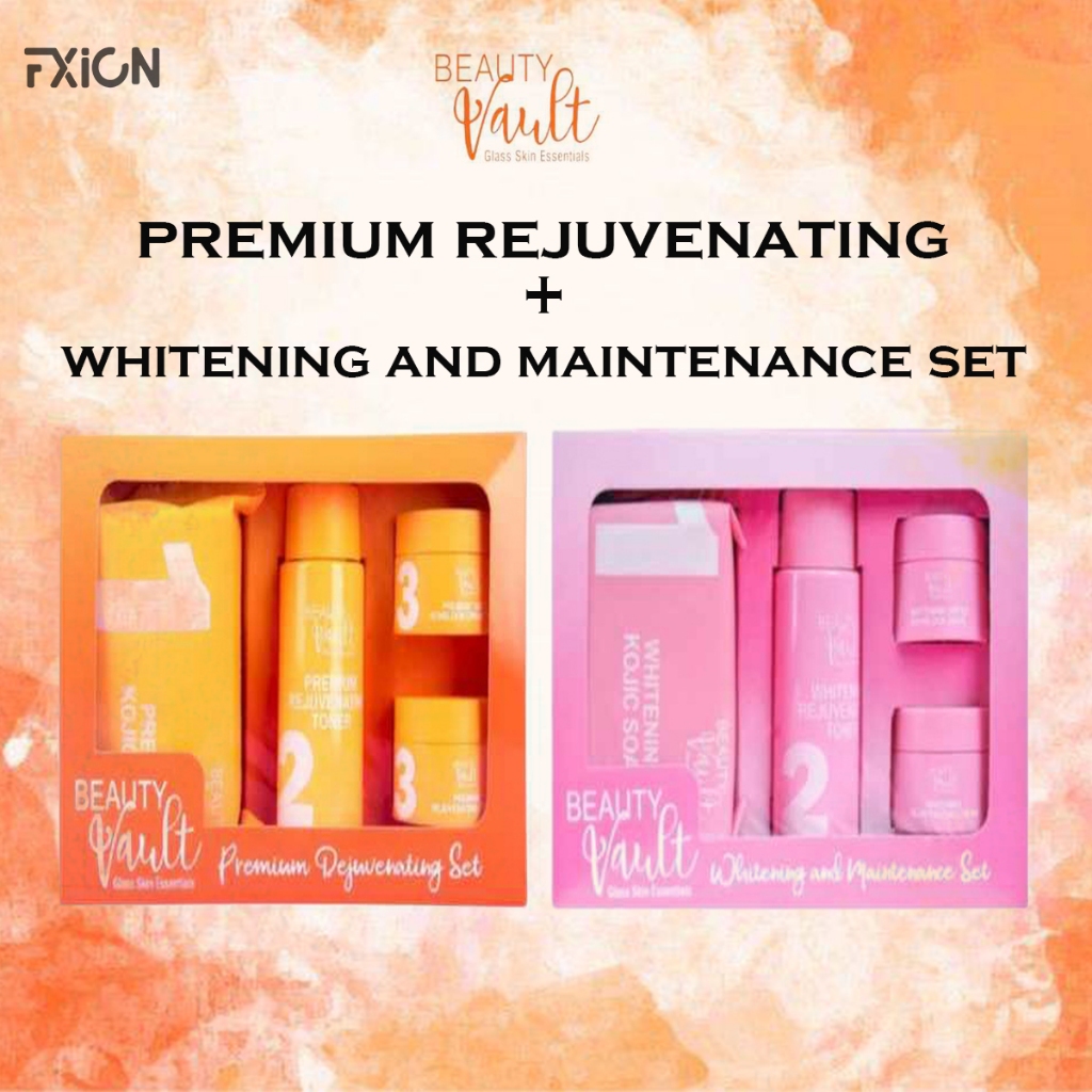 Beauty Vault Rejuvenating Set Beauty Vault Glass Skin Essentials ...
