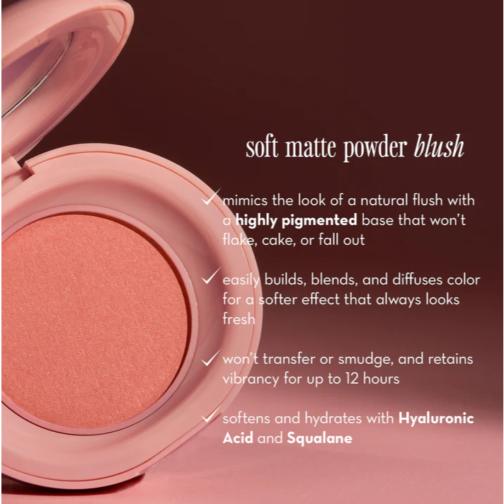 Happy Skin Second Skin Soft Matte Powder Blush | Shopee Philippines