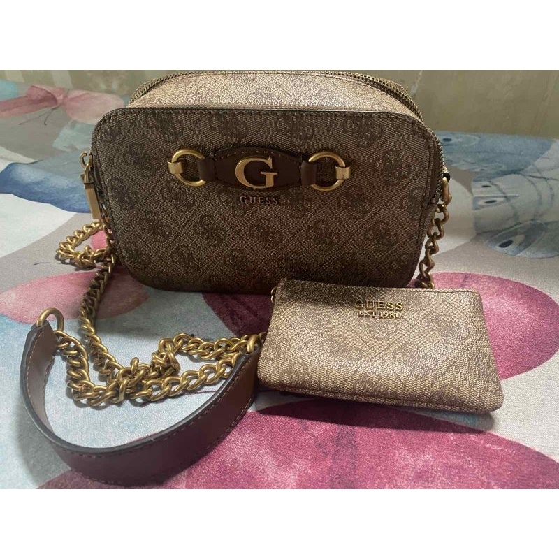 guess original bag with pouchette | Shopee Philippines