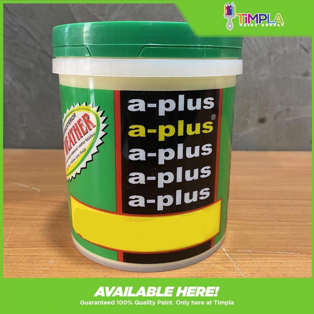 APLUS ALL WEATHER ELEASTOMERIC PAINT (1L) | Shopee Philippines