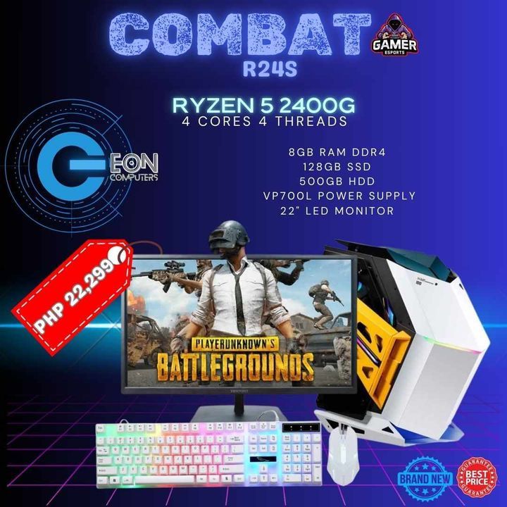 Brandnew Computer Set RYZEN 5 2400G (Keytech Soul Battleship Build ...