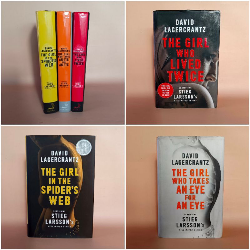 David Lagercrantz Books Set (3 Hardback) | Shopee Philippines