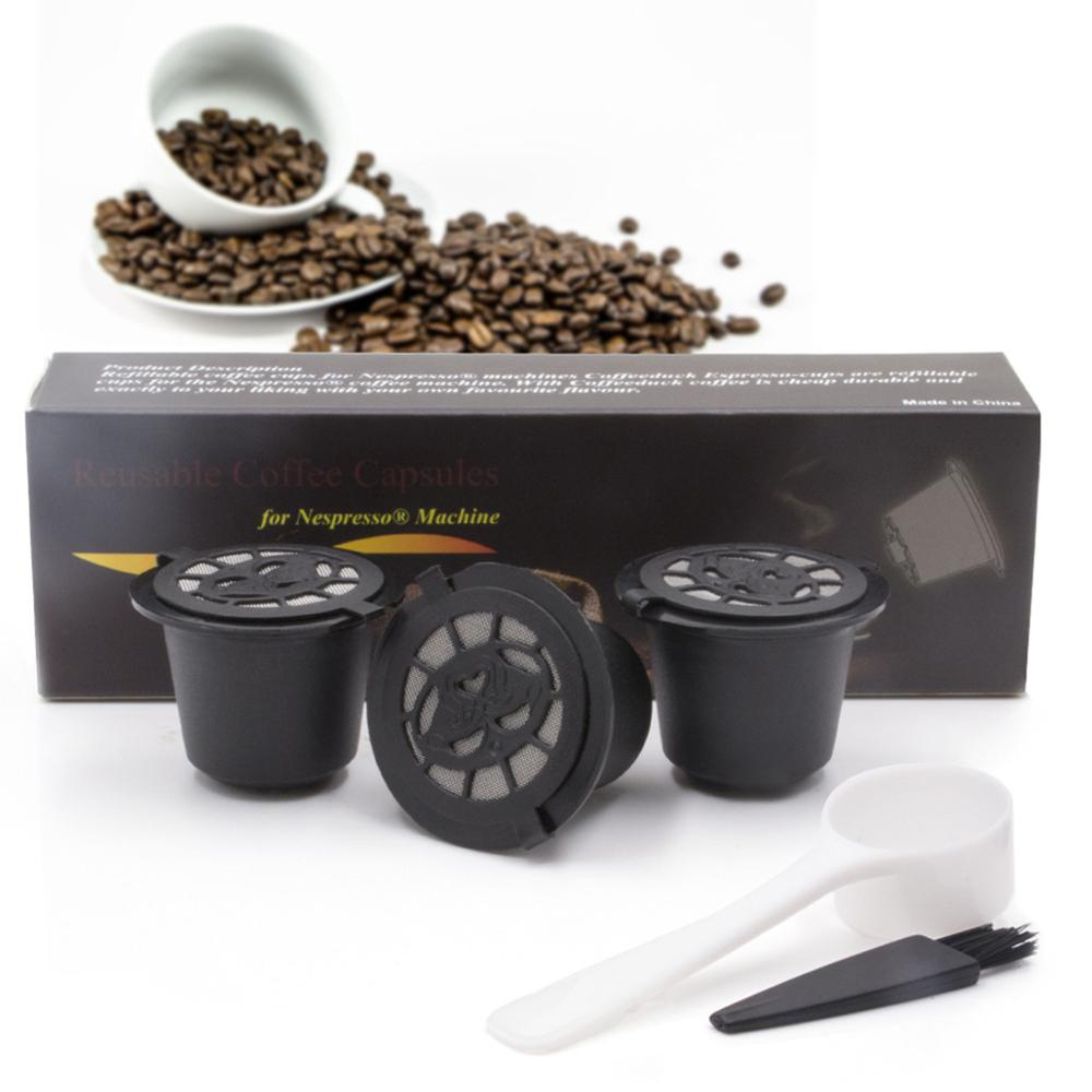 EcoBrew Trio: Reusable Coffee Pods for Nespresso – Brew, Refill, Repeat ...