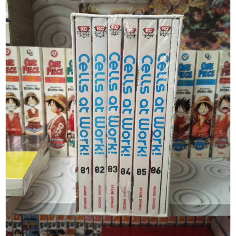 Cells at Work! Complete Manga Box Set Vol 1-6 Manga by Akane Shimizu ...