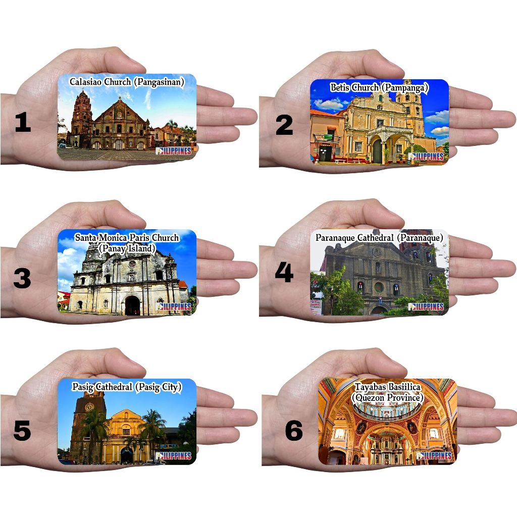 RUBBER REF MAGNET NEW LOCAL CHAPEL DESIGN (PANGASINAN, PAMPANGA, PANAY ...