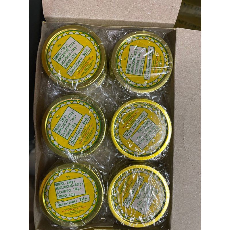 Queen Flower Balm Ointment Rubefacient Counter Irritant 18G | Shopee ...