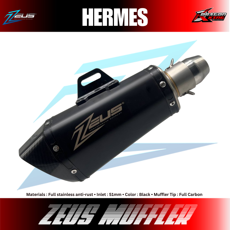 ZEUS HERMES PERFORMANCE EXHAUST CANISTER ONLY | Shopee Philippines