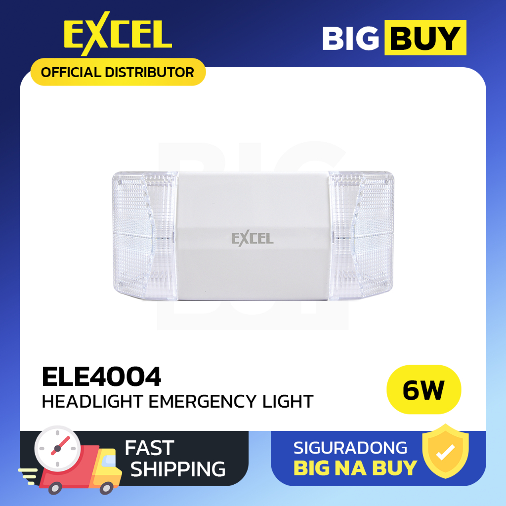 Excel - LED Rechargeable Li-Ion Emergency Light - Prism (ELE4004 ...