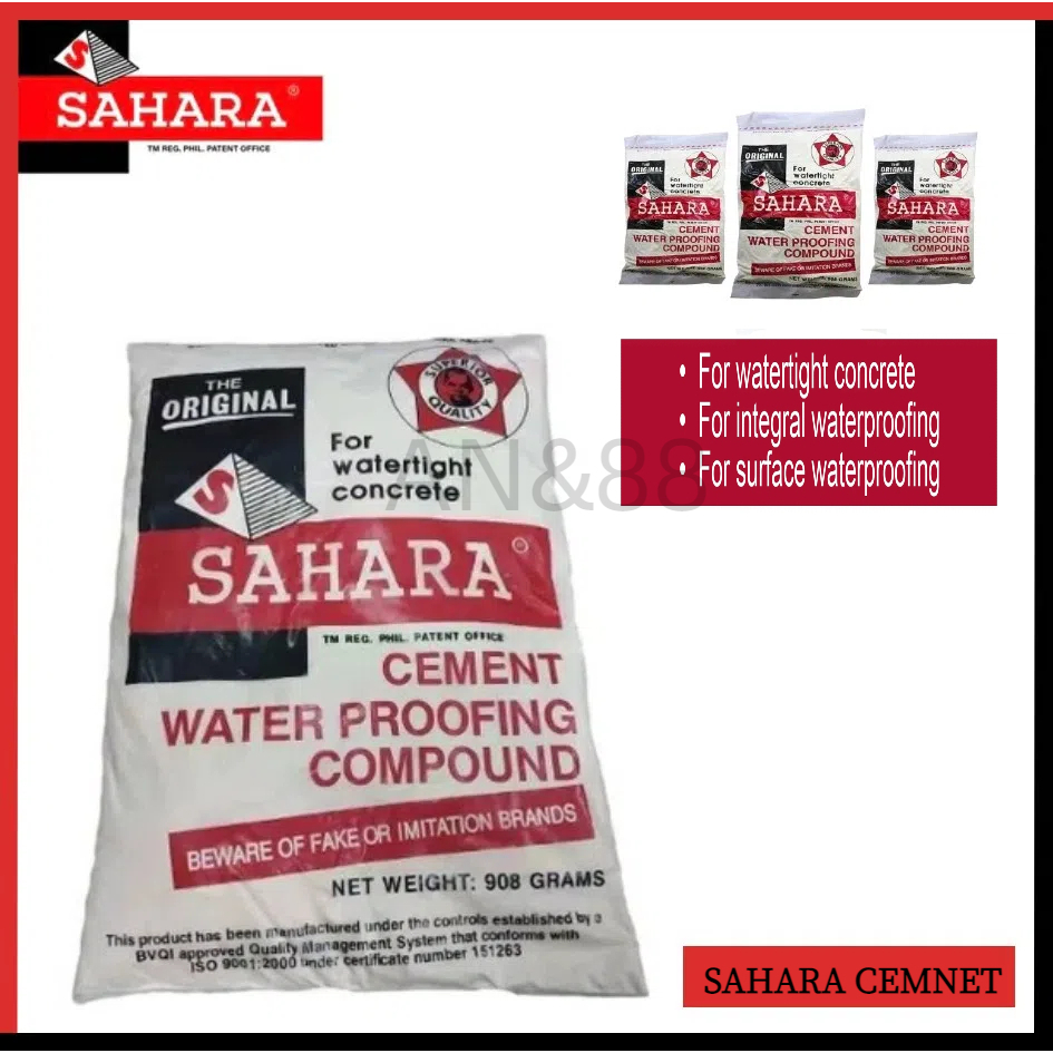 Sahara Cement Waterproofing Compound For Watertight Concrete 908g ...