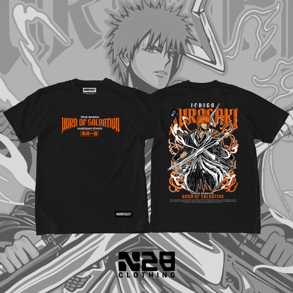Anime Collection - N28 Co. Regular Shirts [N28-64] - Bleach - Kurosaki ...