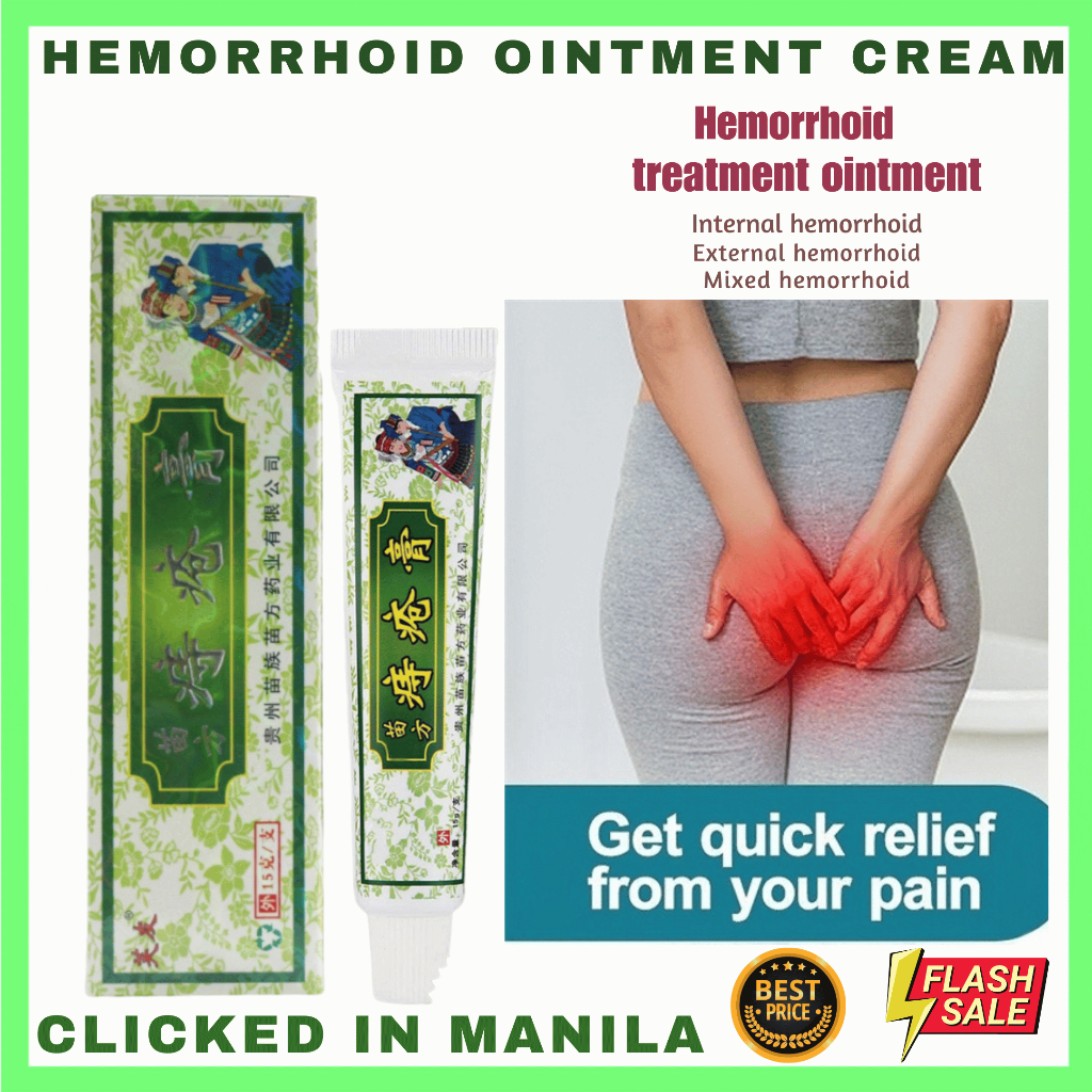 Miracle Hemorrhoid Ointment Cream - Safe Almuranas Cream for Fast ...