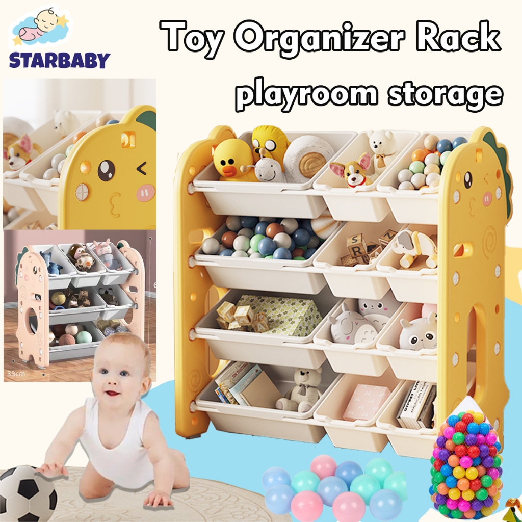 Toy organizer Rack Kids Toy Storage Multi Rack Childrens Cabinet ...