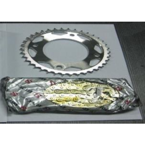 CHAIN AND SPROCKET KIT KRYON PLATINUM FOR FURY/CB110/SNIPER135/VEGA ...