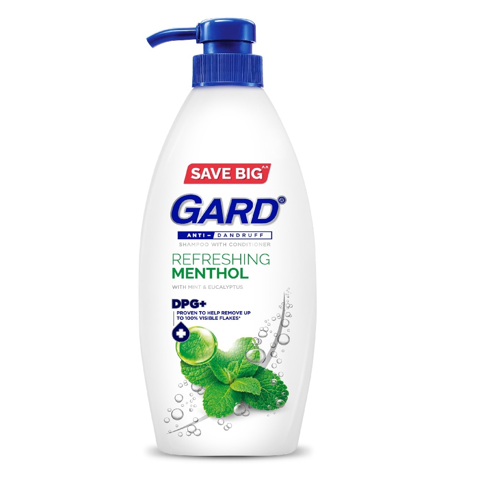 Gard Shampoo Refreshing Menthol Green 600 Ml | Shopee Philippines