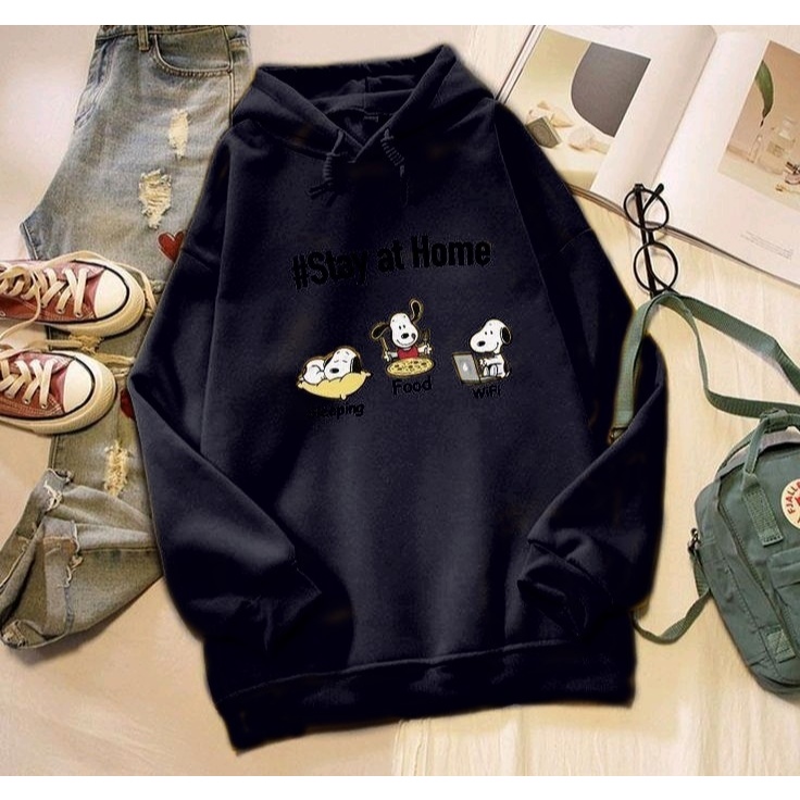 Snoopy Stay at Home jacket | Shopee Philippines