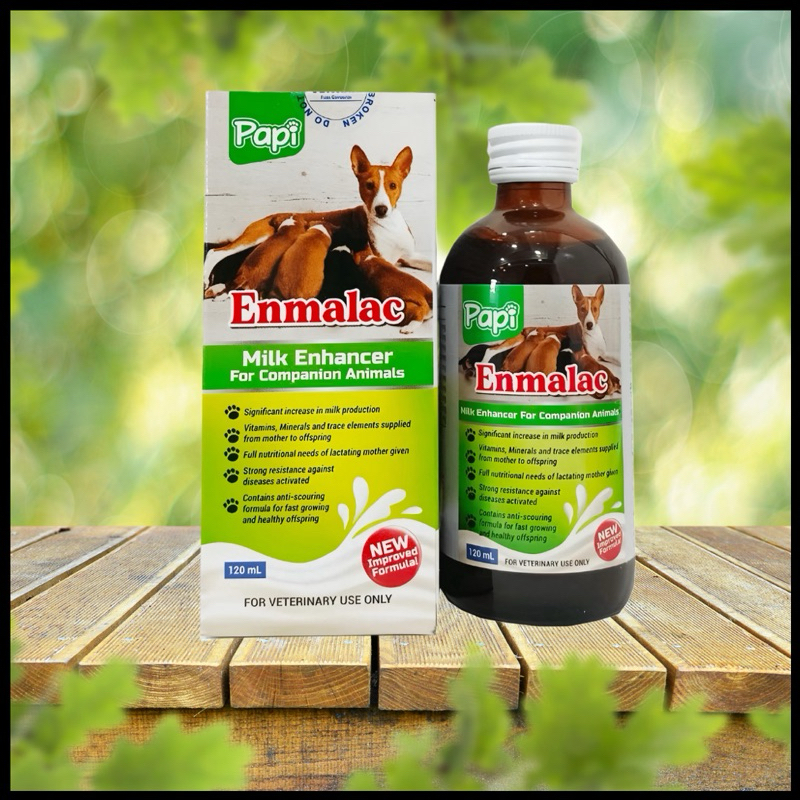 Papi Enmalac Milk Enhancer For Companion Animals 120ml | Shopee Philippines