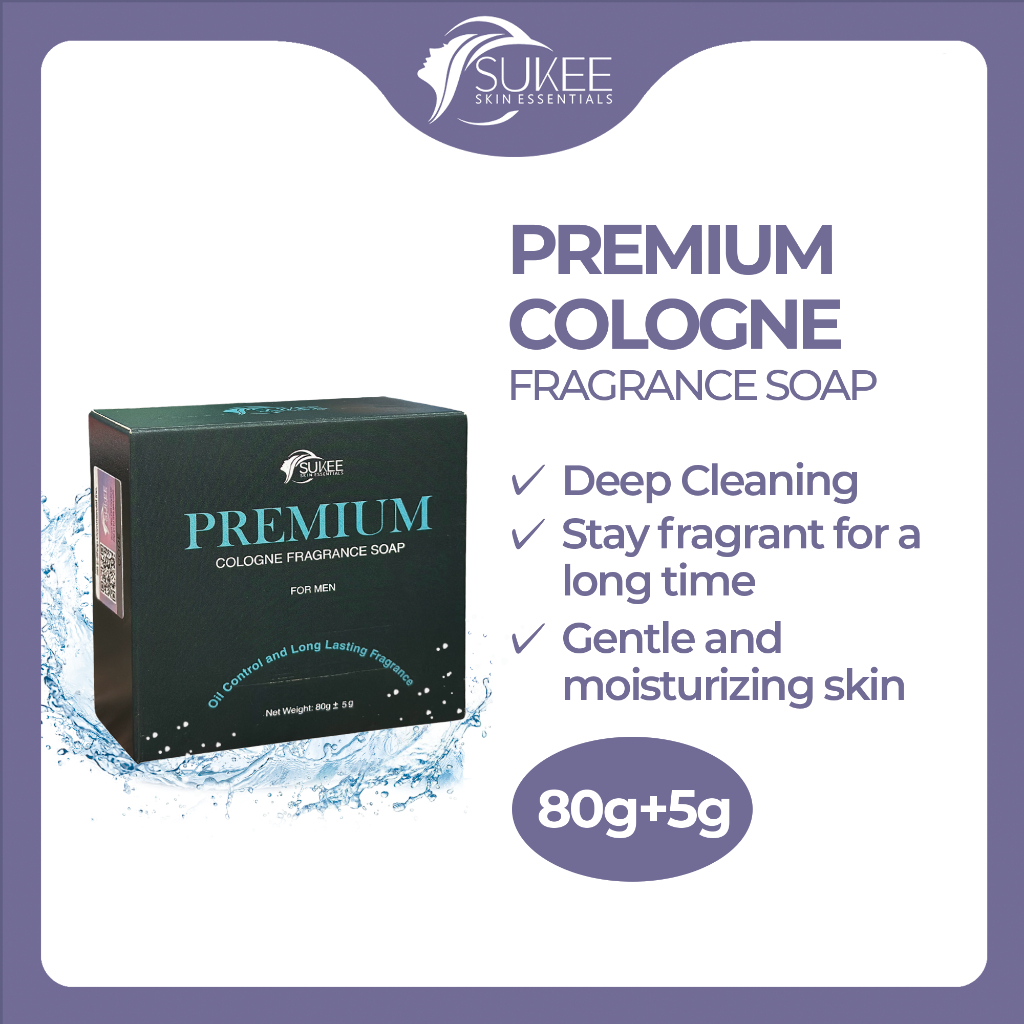 SUKEE PREMIUM COLOGNE FRAGRANCE SOAP FOR MEN | Shopee Philippines