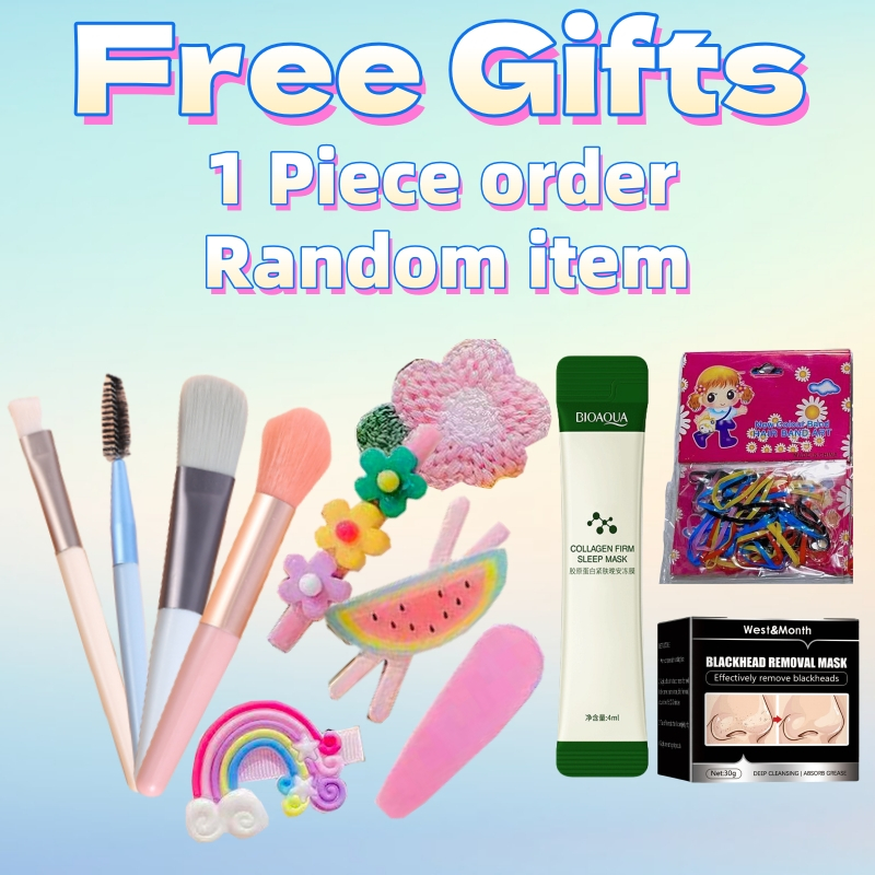 1PCS free gifts Random Items(Makeup brush/hairpin/facial mask) | Shopee ...