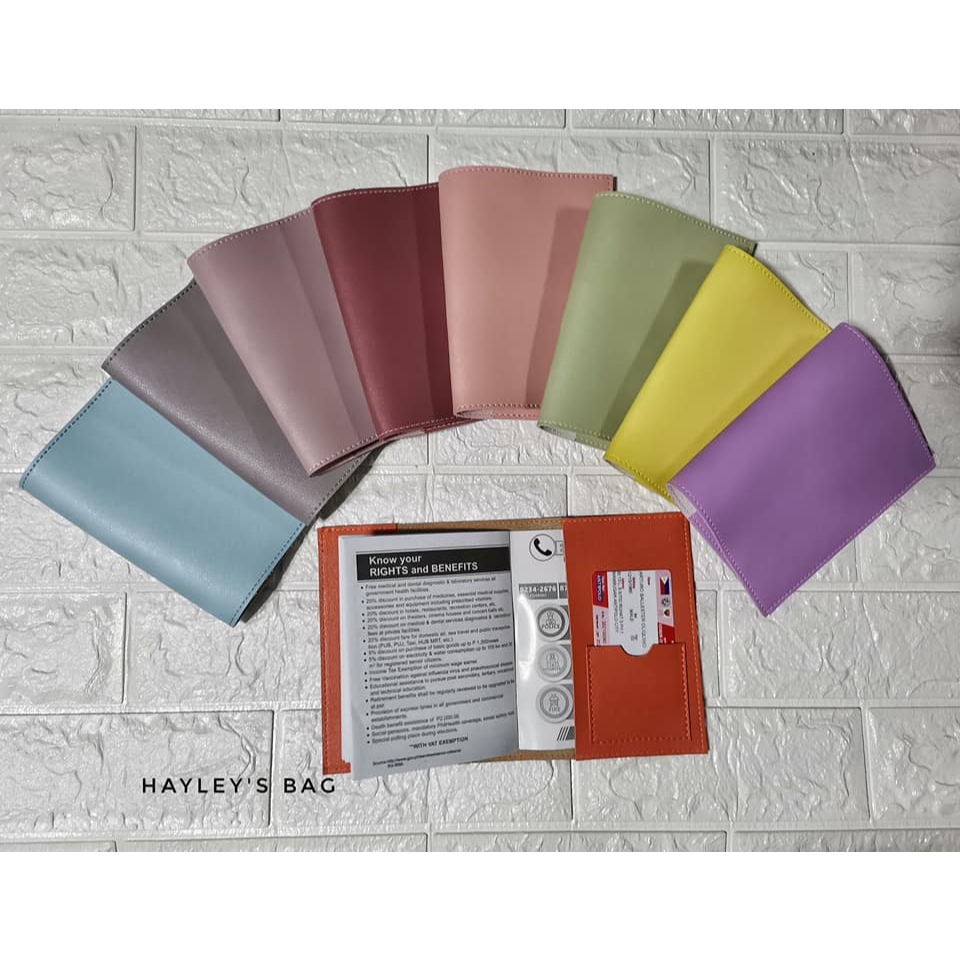 SENIOR/PWD BOOKLET COVER WITH ID SLOT | Shopee Philippines
