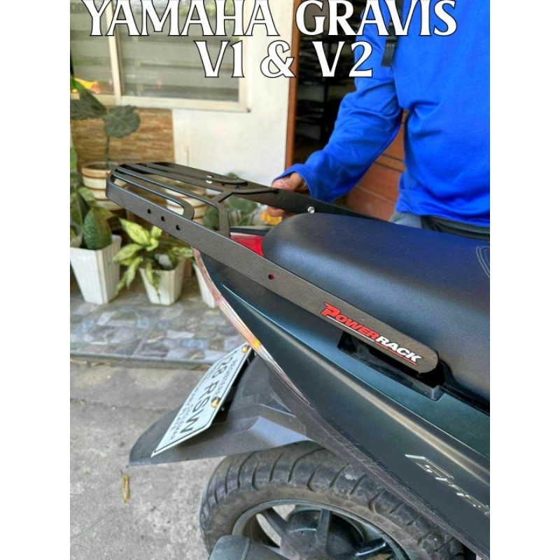 YAMAHA MIO GRAVIS V1 & V2 / TOPBOX BRACKET / STANDARD TYPE / HEAVY DUTY ...