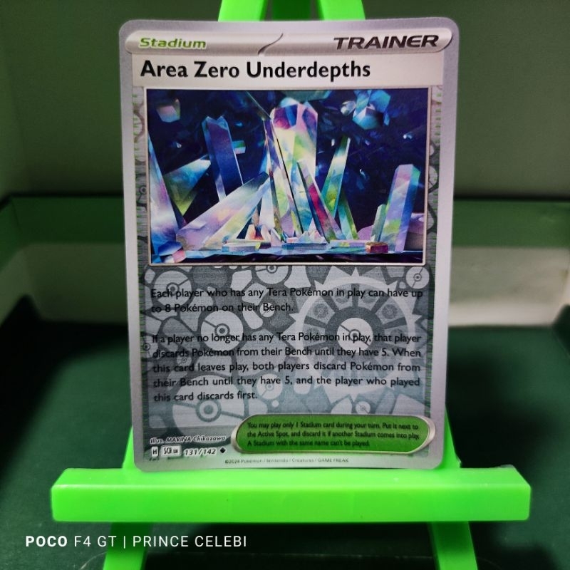 Pokemon TCG [Stellar Crown] - Area Zero Underdepths Trainer (RH) | Shopee Philippines