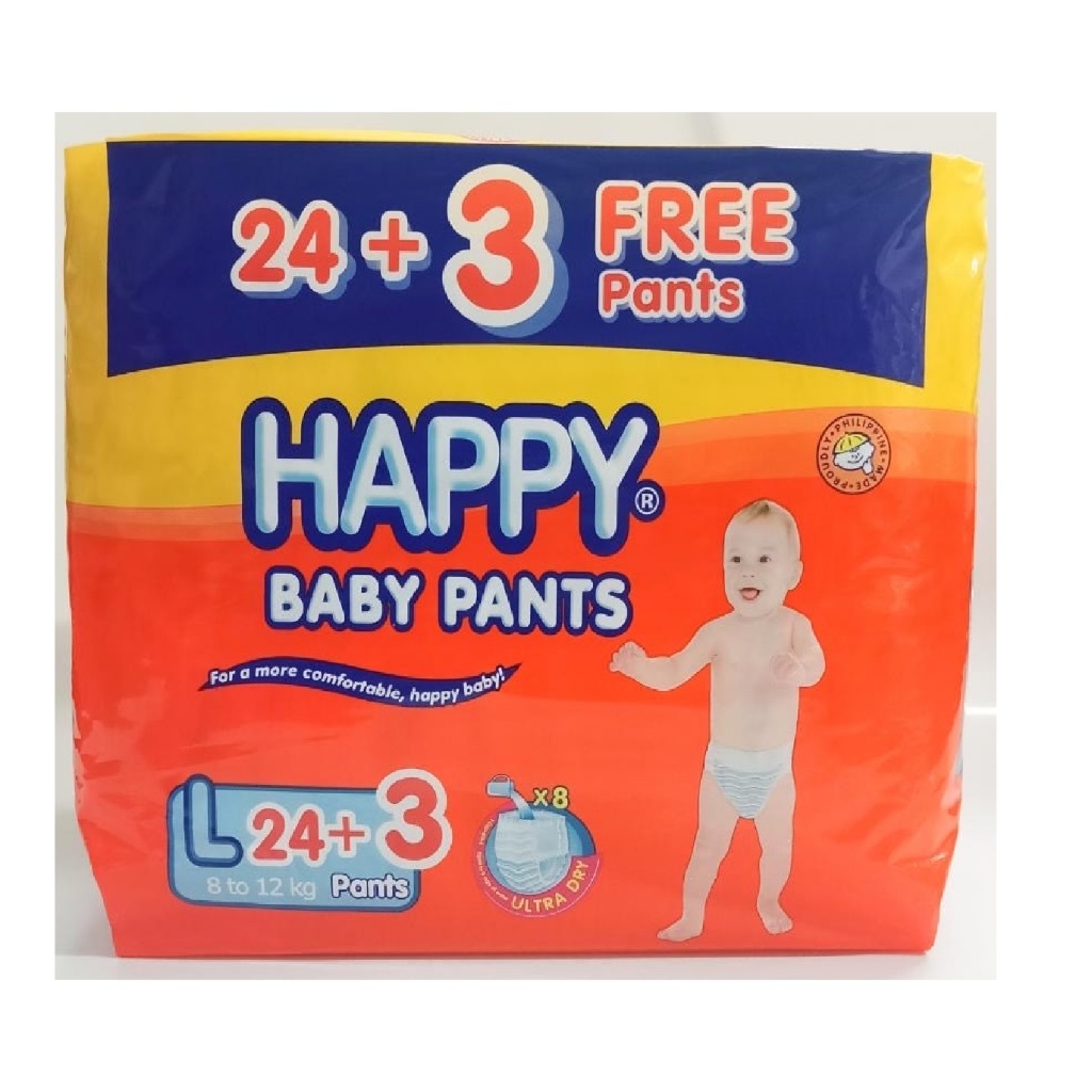 Happy Baby Pants 24s Large | Shopee Philippines