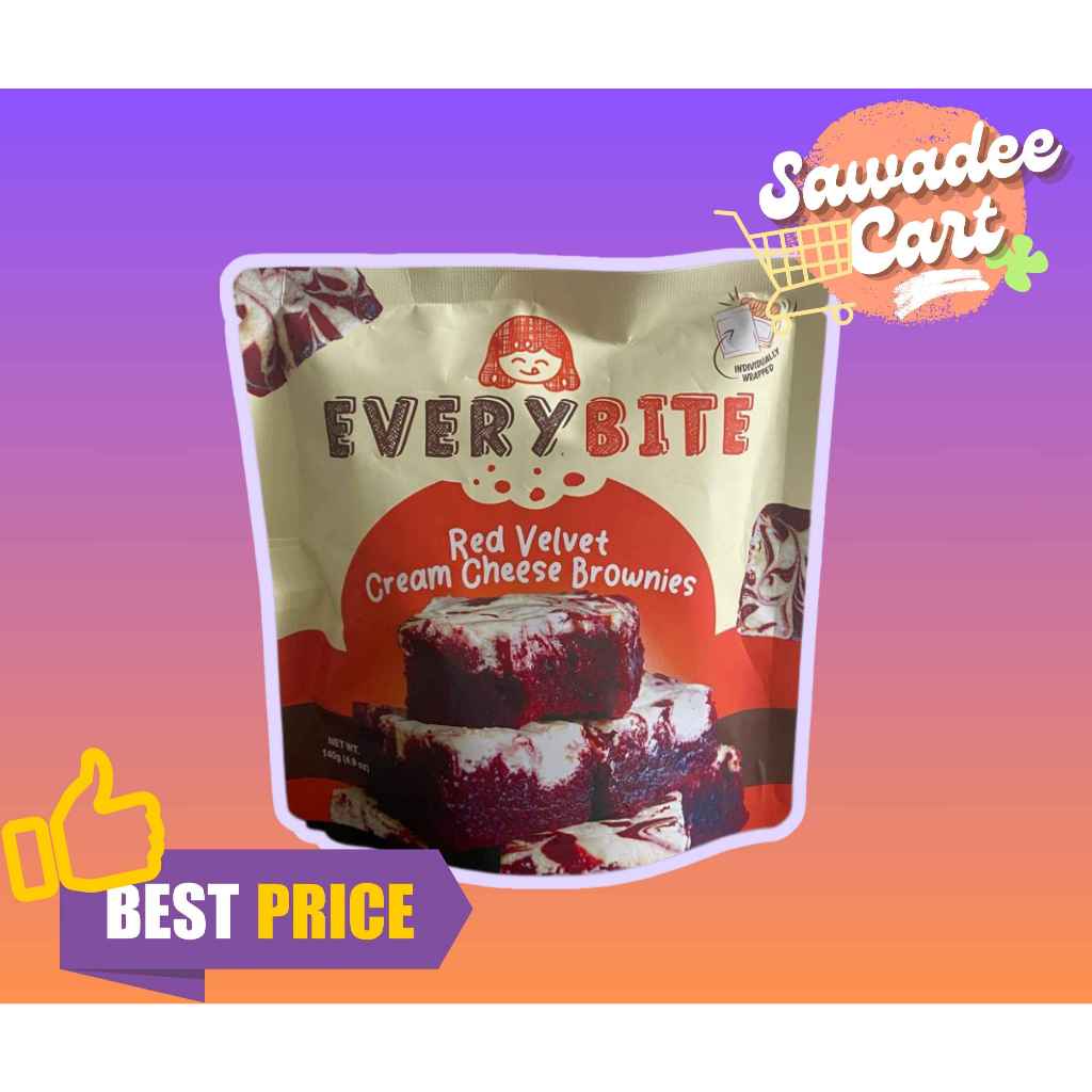 SWDC | Every Bite | Red Velvet Cream Cheese Brownies | Shopee Philippines