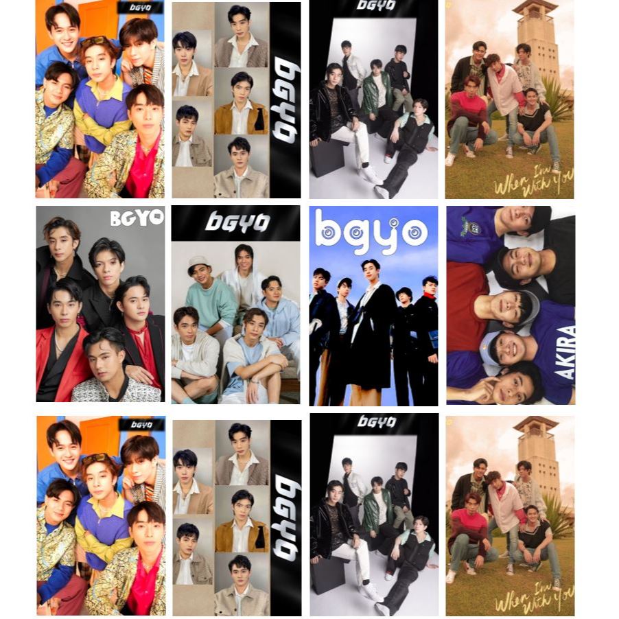 8 PIECES BGYO STICKER PHOTOSHOOT 2X2.5 INCHES | Shopee Philippines