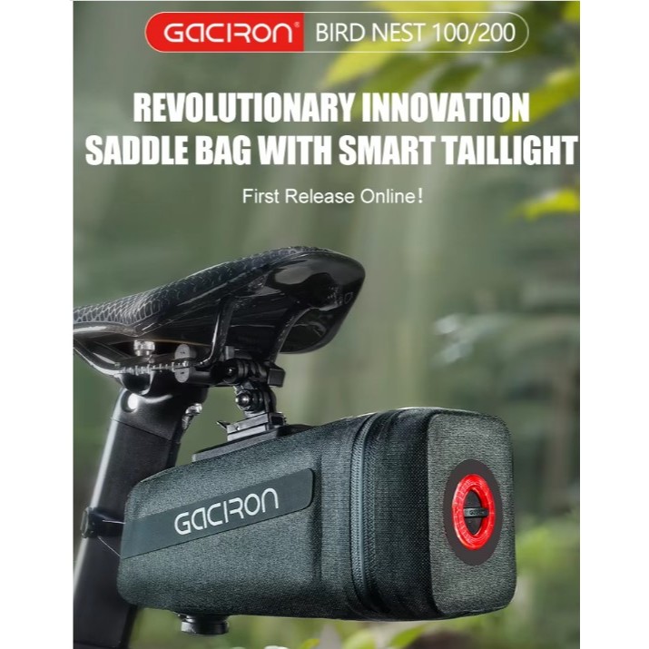 Gaciron Bird Nest-200 / Bird Nest -100 Bike Storage Bag Cycling Bag ...