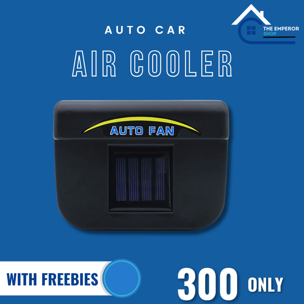 Auto Cool Car auto Air Cooler Solar Powered Fan Ventilation System for ...