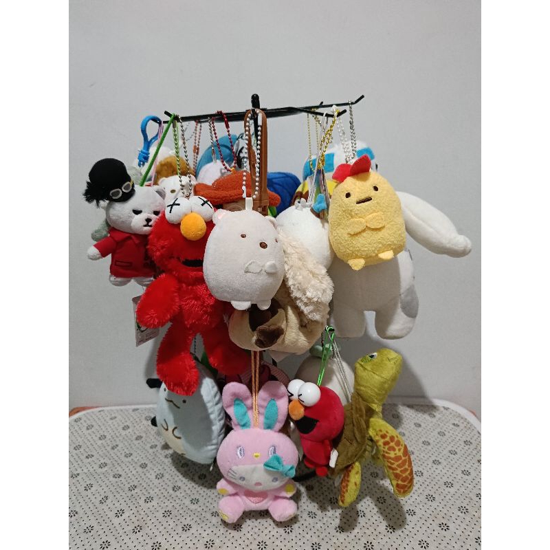 Assorted Branded Bag Charms/Keychains Plush Toys | Shopee Philippines