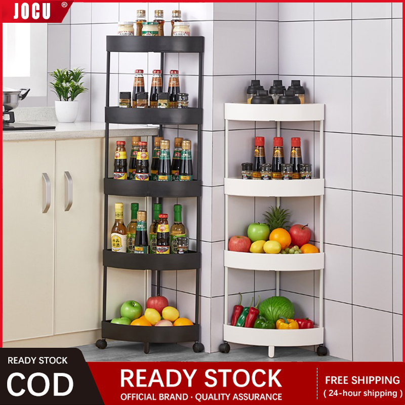 Kitchen Rack organizer trolley cart organizer Corner Shelf for ...