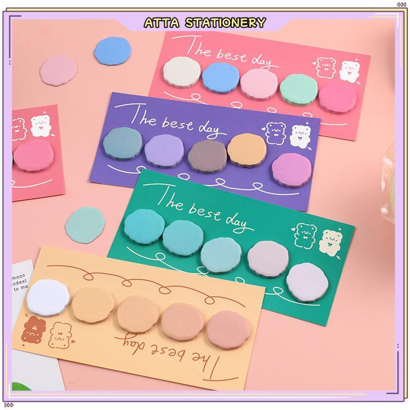 Cartoon Ins Round Sticky Notes 150Sheets Memo Pads School Supplies ...