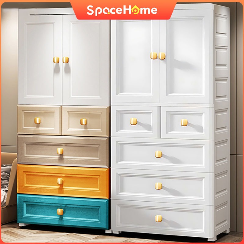 Wardrobe Cabinet Clothes Storage Small Home Simple Modern Cabinet ...