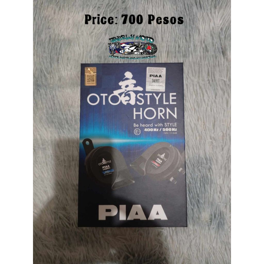 ORIGINAL PIAA HORN (DOUBLE QR CODE) | Shopee Philippines